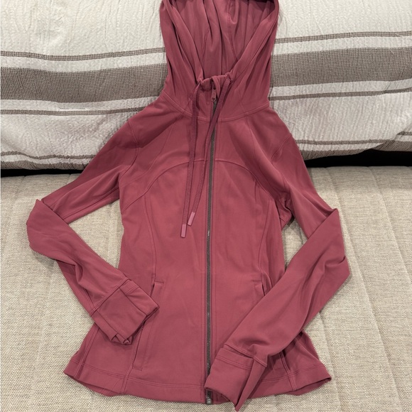lululemon athletica | Jackets & Coats | Align Define Hooded Jacket Pink ...